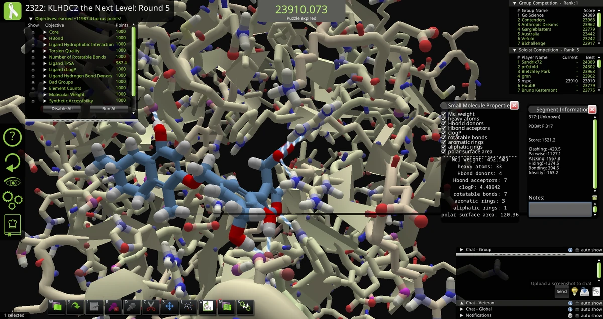 Puzzle 2322 | Foldit Wiki | Fandom