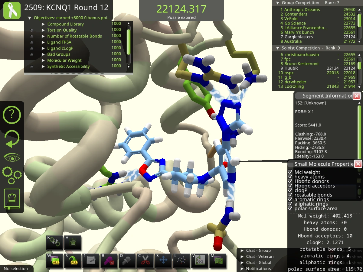 Puzzle 2509 | Foldit Wiki | Fandom
