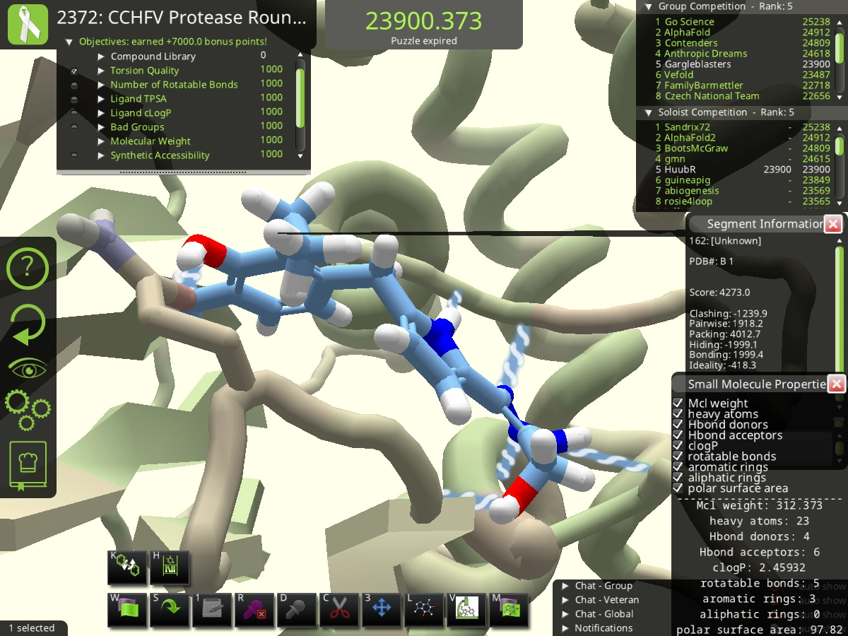 Puzzle 2372 | Foldit Wiki | Fandom