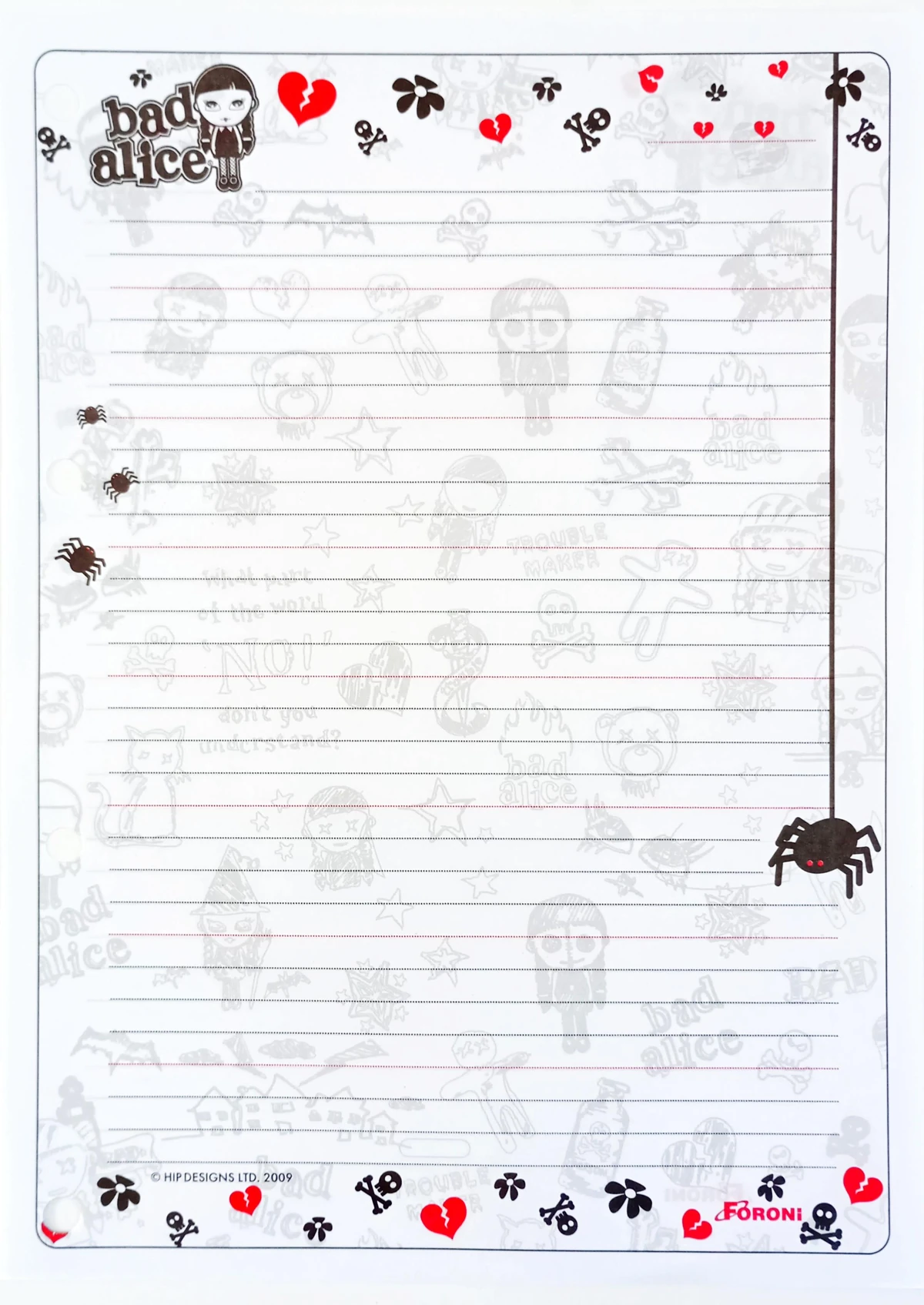 Bad Alice: 2010 | Folhas de Fichário Wiki | Fandom