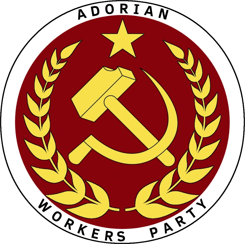 3rd Adorian Workers' Party | The Political Simulation of Adoria | Fandom