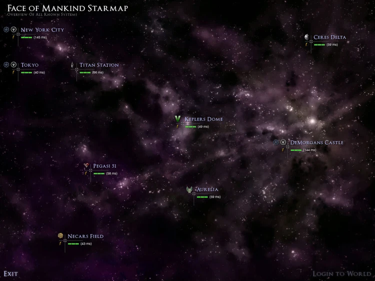 Global Map | Face of Mankind | Fandom