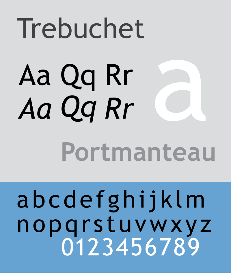 Trebucet | Fonts Wiki | Fandom