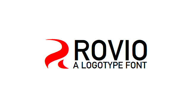 Rovio | Font Wiki | Fandom