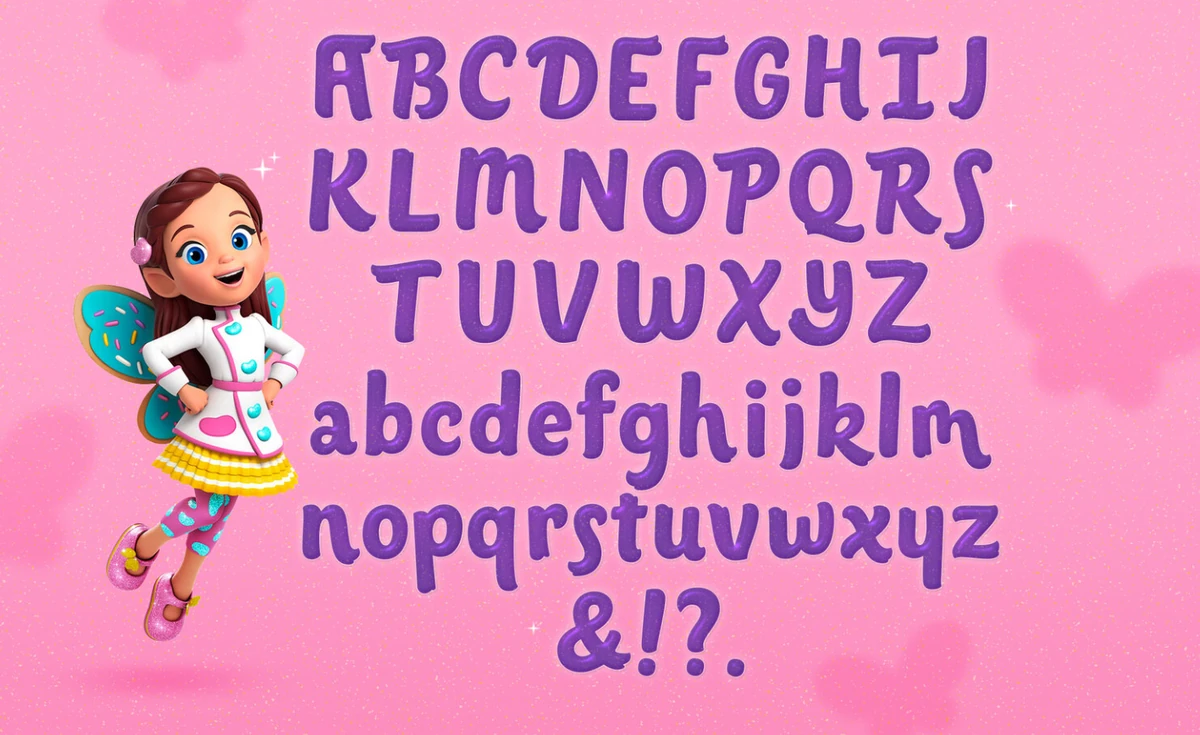 Butterbean's Cafe Custom Lettering | Font Wiki | Fandom