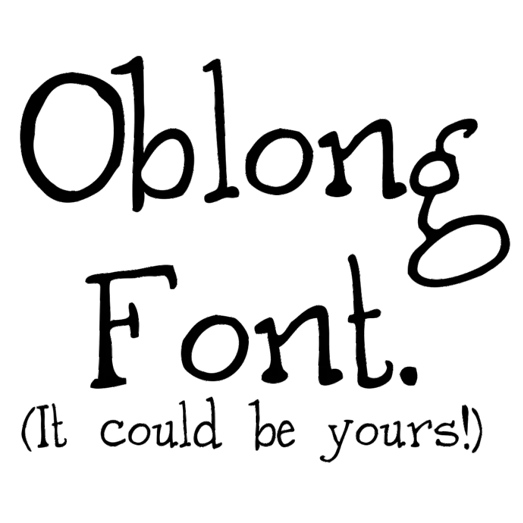 Oblong | Font Wiki | Fandom
