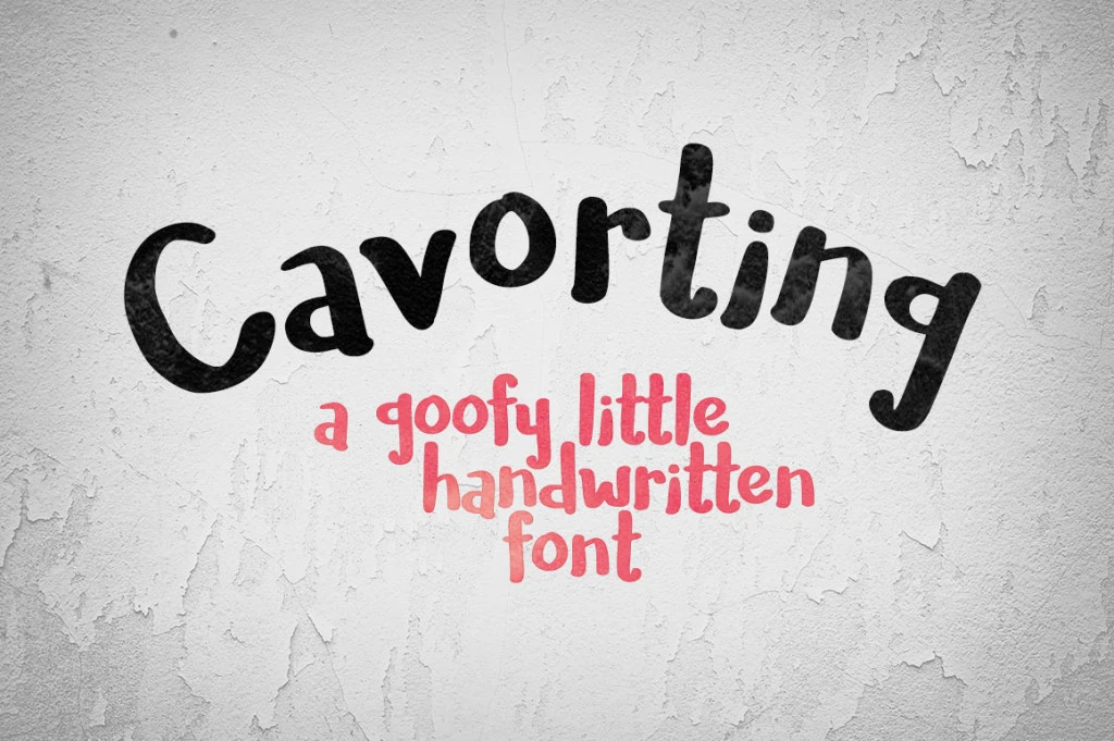Cavorting | Font Wiki | Fandom