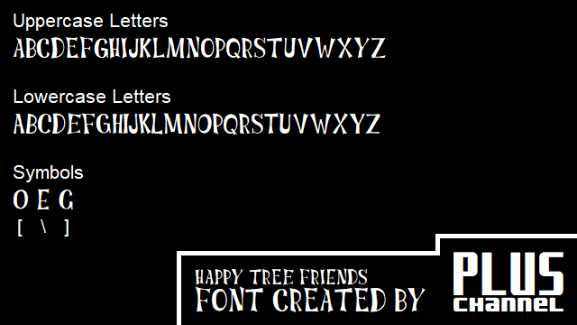 Happy Tree Friends | Font Wiki | Fandom