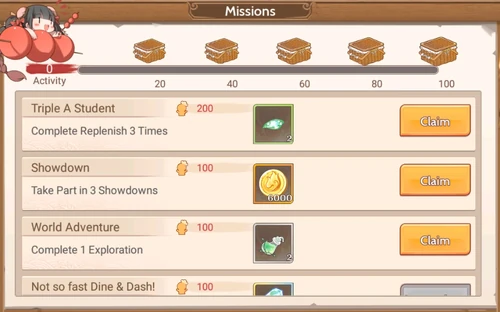 Daily Missions | Food Fantasy Wiki | Fandom