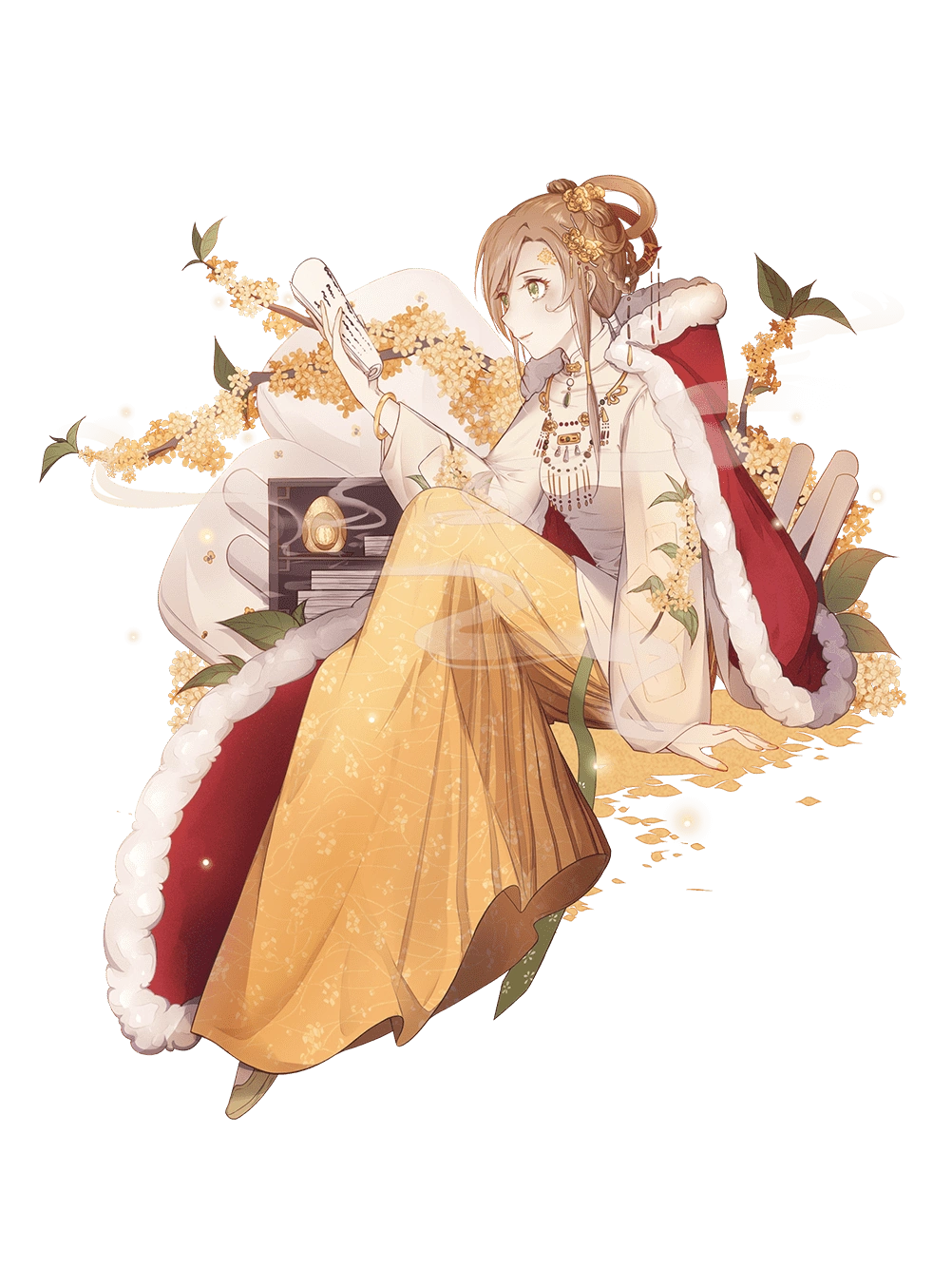 Osmanthus Cake | Food Fantasy Wiki | Fandom