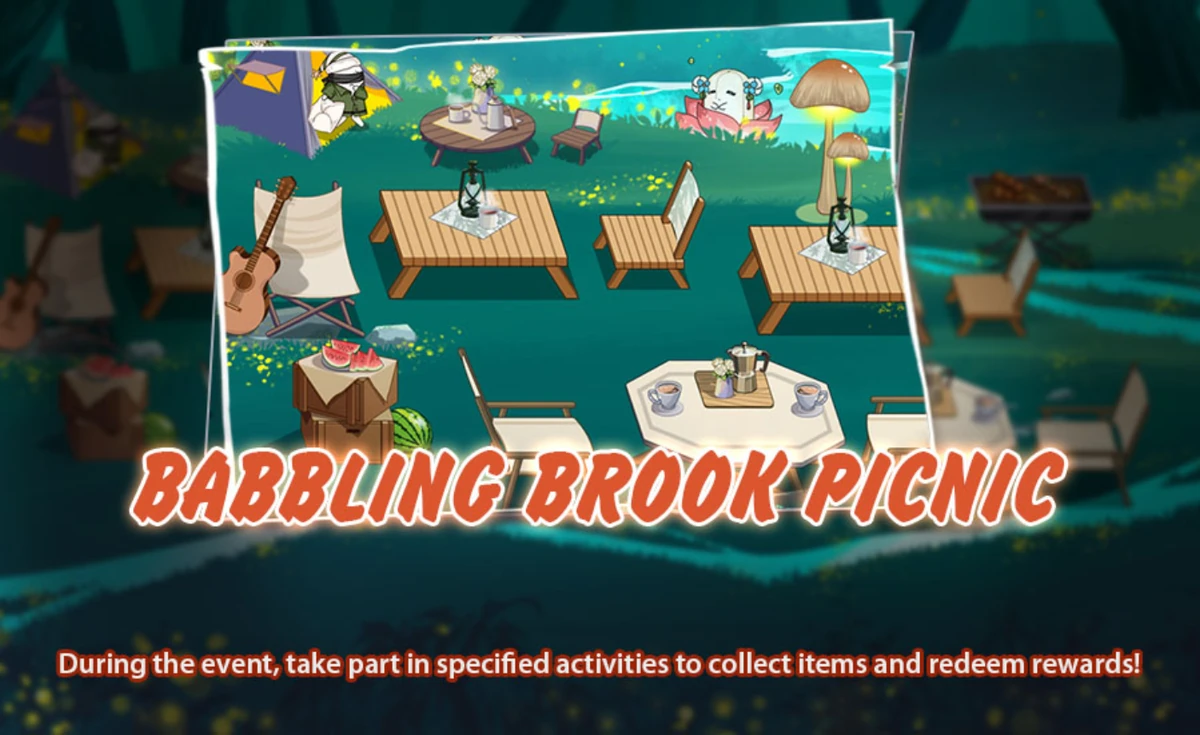 Babbling Brook Picnic | Food Fantasy Wiki | Fandom