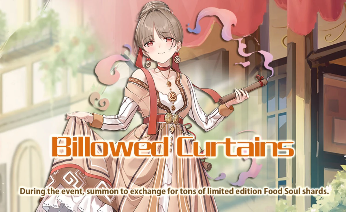 Billowed Curtains | Food Fantasy Wiki | Fandom
