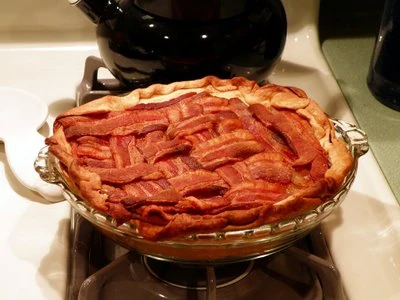 Bacon Pie | Food Lovers Wiki | Fandom