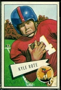 Kyle Rote/Trading Cards | American Football Database | Fandom