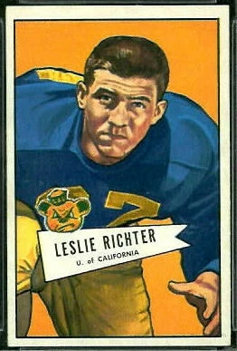 Les Richter/Trading Cards | American Football Database | Fandom