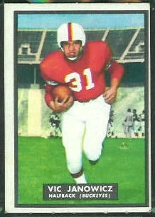 Vic Janowicz/Trading Cards | American Football Database | Fandom