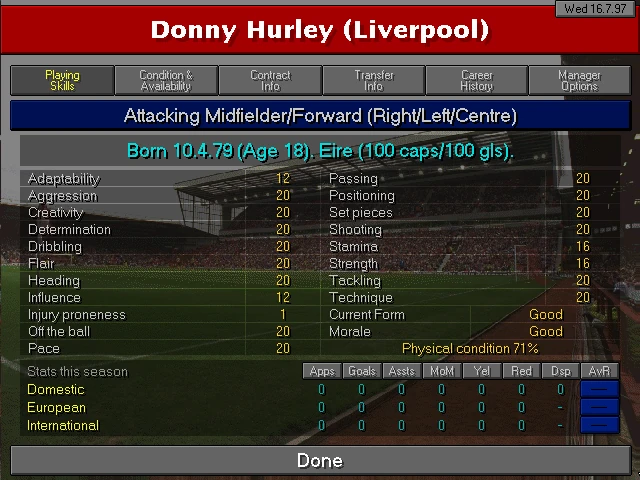 Championship Manager: Season 97/98/Галерея | Football Manager Вики | Fandom