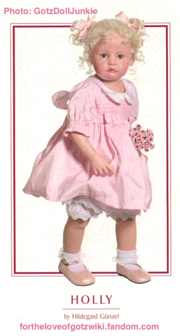 2002 HOLLY - Gotz Artist Doll Designed by HILDEGARD GUNZEL - 02 48014 ...