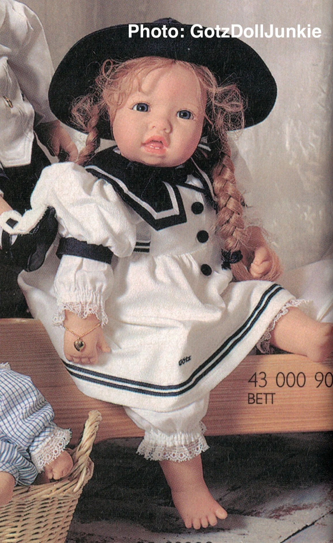 1995 HILKA - Gotz Artist Doll Designed by CARIN LOSSNITZER - 95 83228 ...