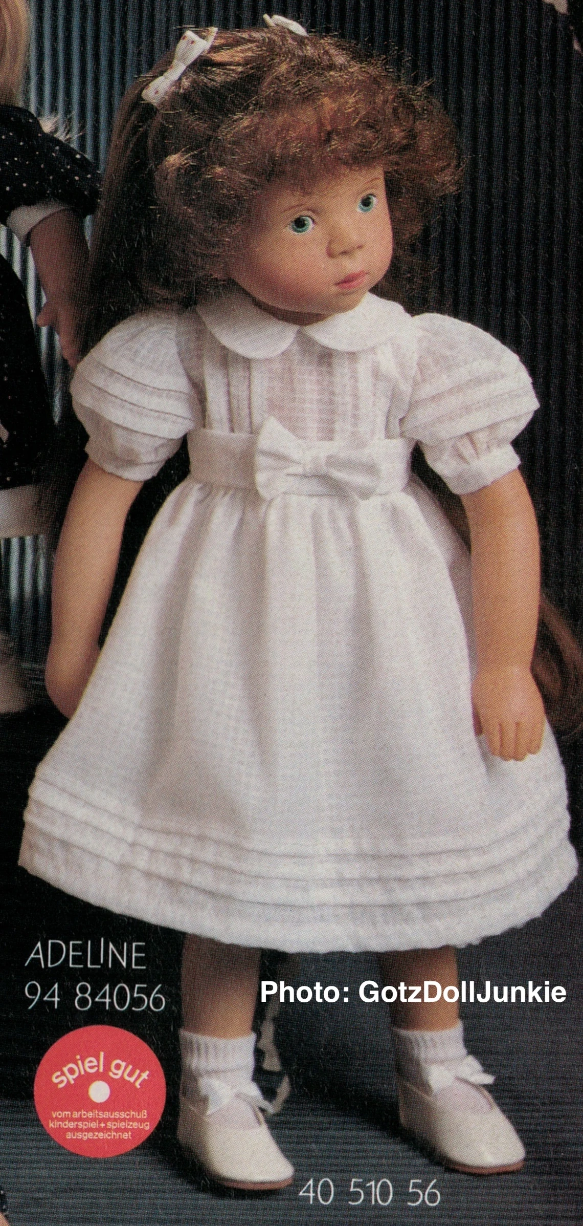 1994 ADELINE - Gotz Artist Doll Designed by SYLVIA NATTERER - 94 84056 ...