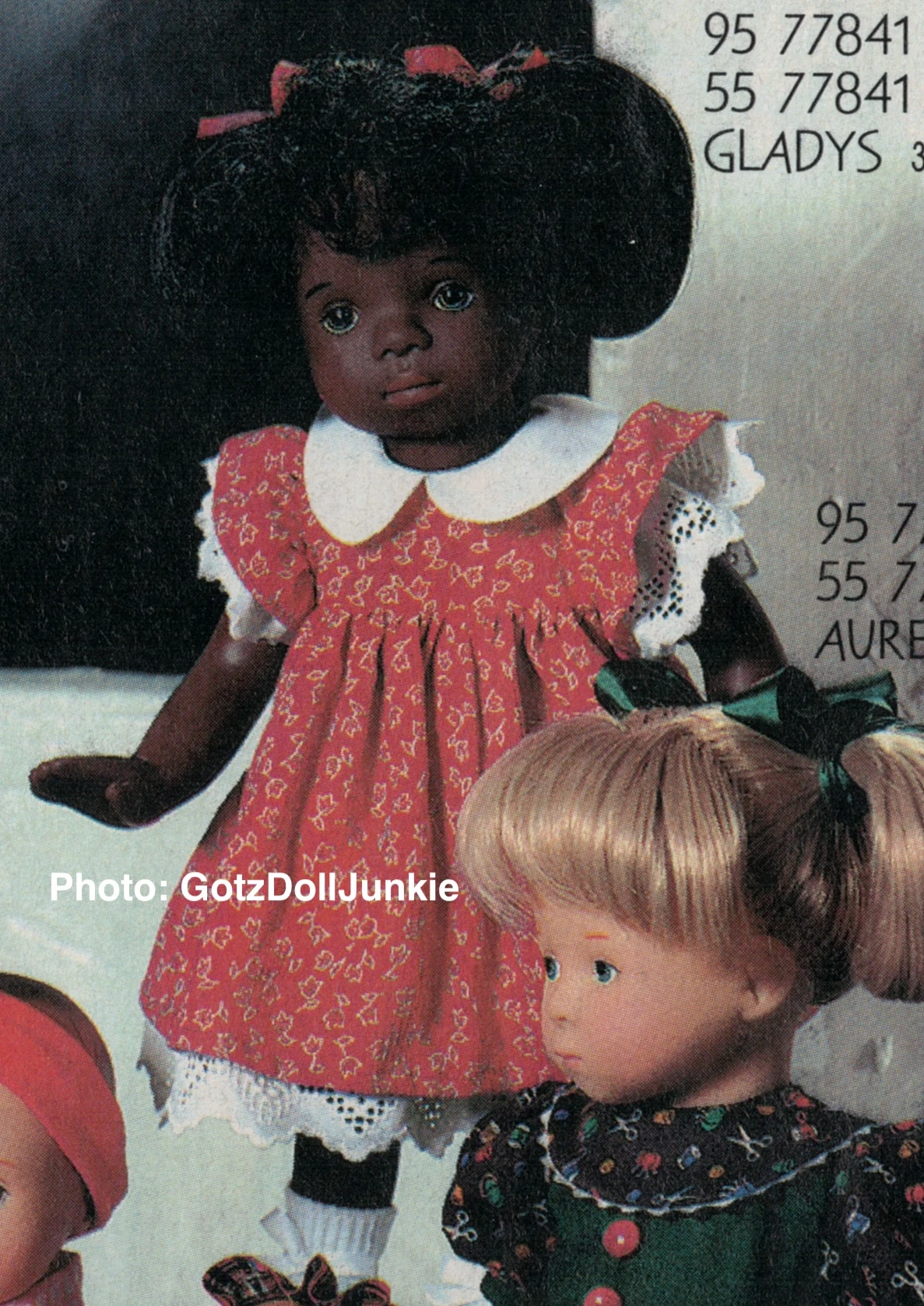 1995 GLADYS - Gotz Artist Doll Designed by SYLVIA NATTERER - 95 77841 ...