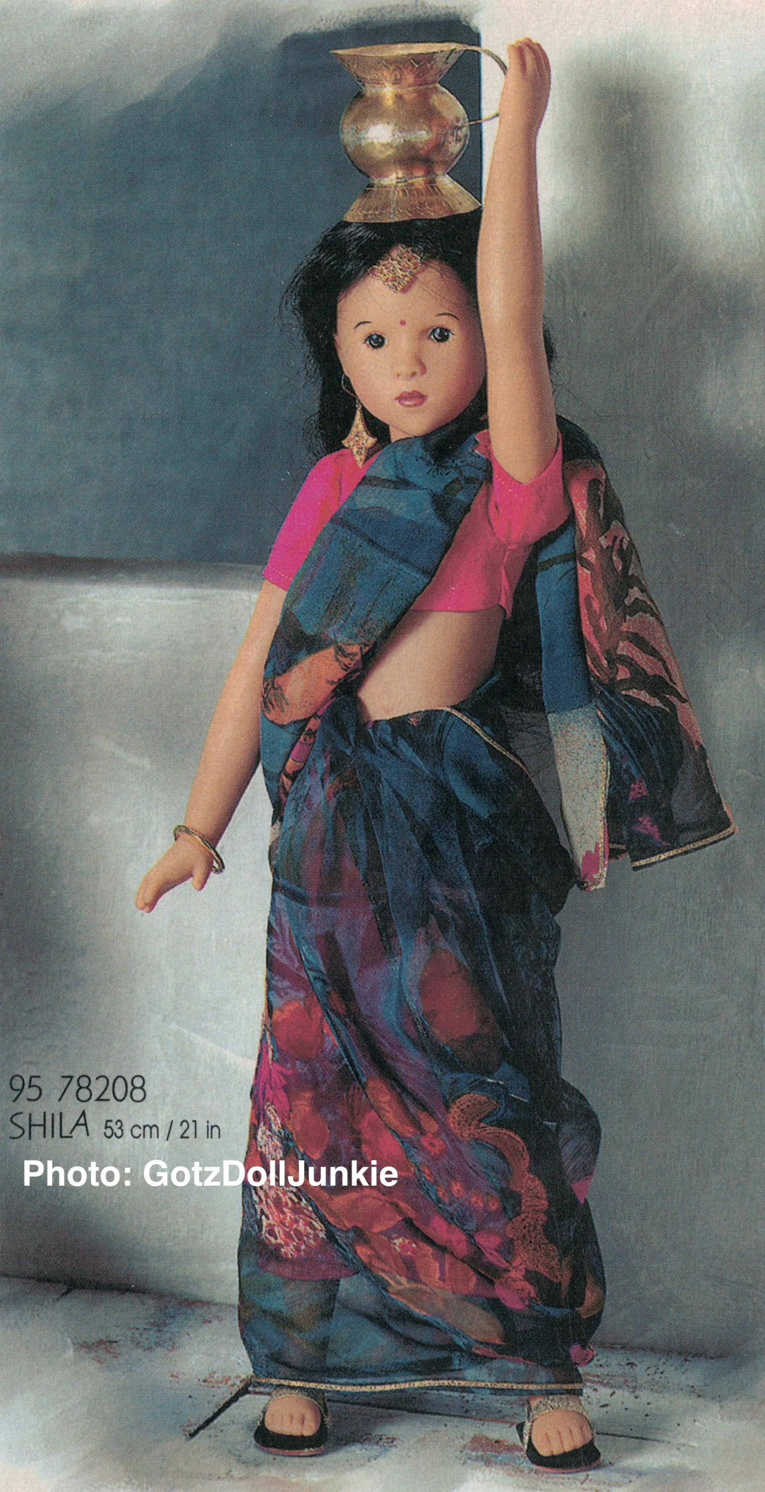 1995 SHILA - Gotz Artist Doll Designed by SYLVIA NATTERER - 95 78208 ...