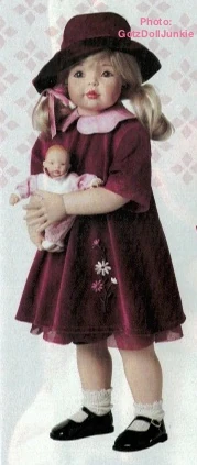 2001 WILLEMIJN and POPPETJE - Gotz Artist Dolls Designed by JOKE ...