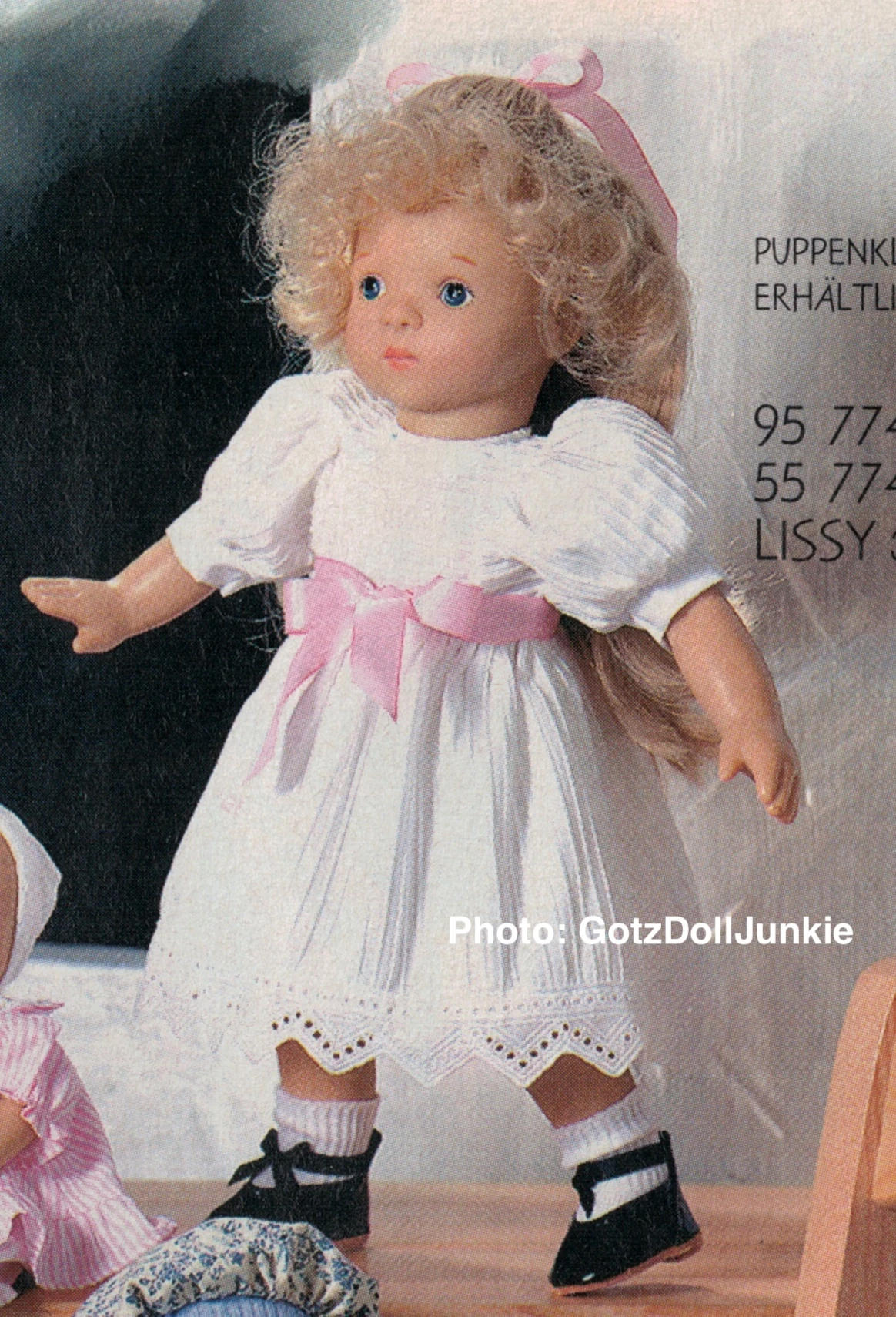 1995 LISSY - Gotz Artist Doll Designed by SYLVIA NATTERER - 95 77440 ...