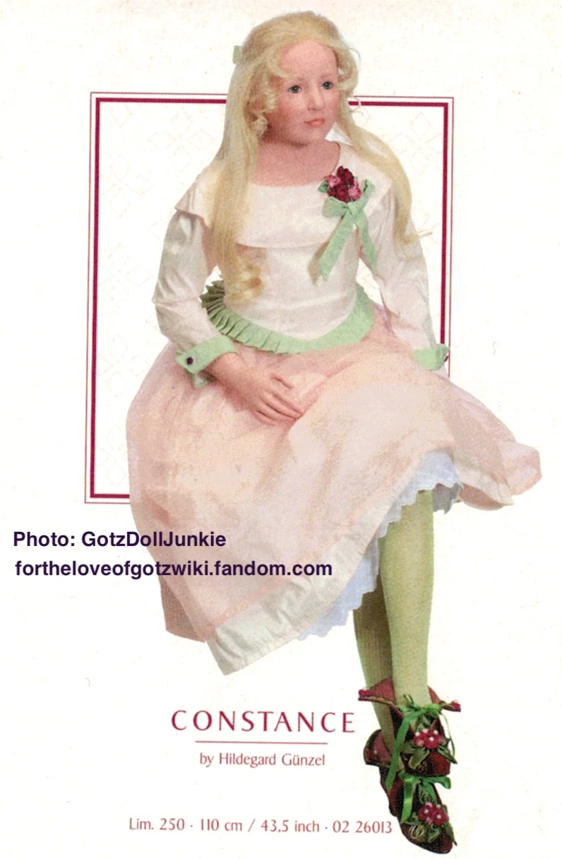 2002 CONSTANCE - Gotz Artist Doll Designed by HILDEGARD GUNZEL - 02 ...
