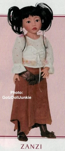 2003 ZANZI - Gotz Artist Doll Designed by JOKE GROBBEN - 03 11710 | For ...