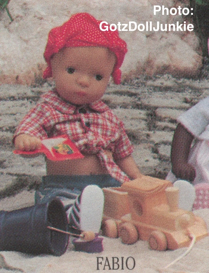 1997 FABIO - Gotz Artist Baby Doll Designed by SYLVIA NATTERER - 97 ...
