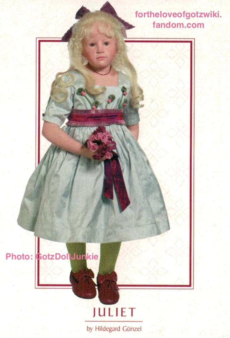 2002 JULIET - Gotz Artist Doll Designed by HILDEGARD GUNZEL - 02 38006 ...