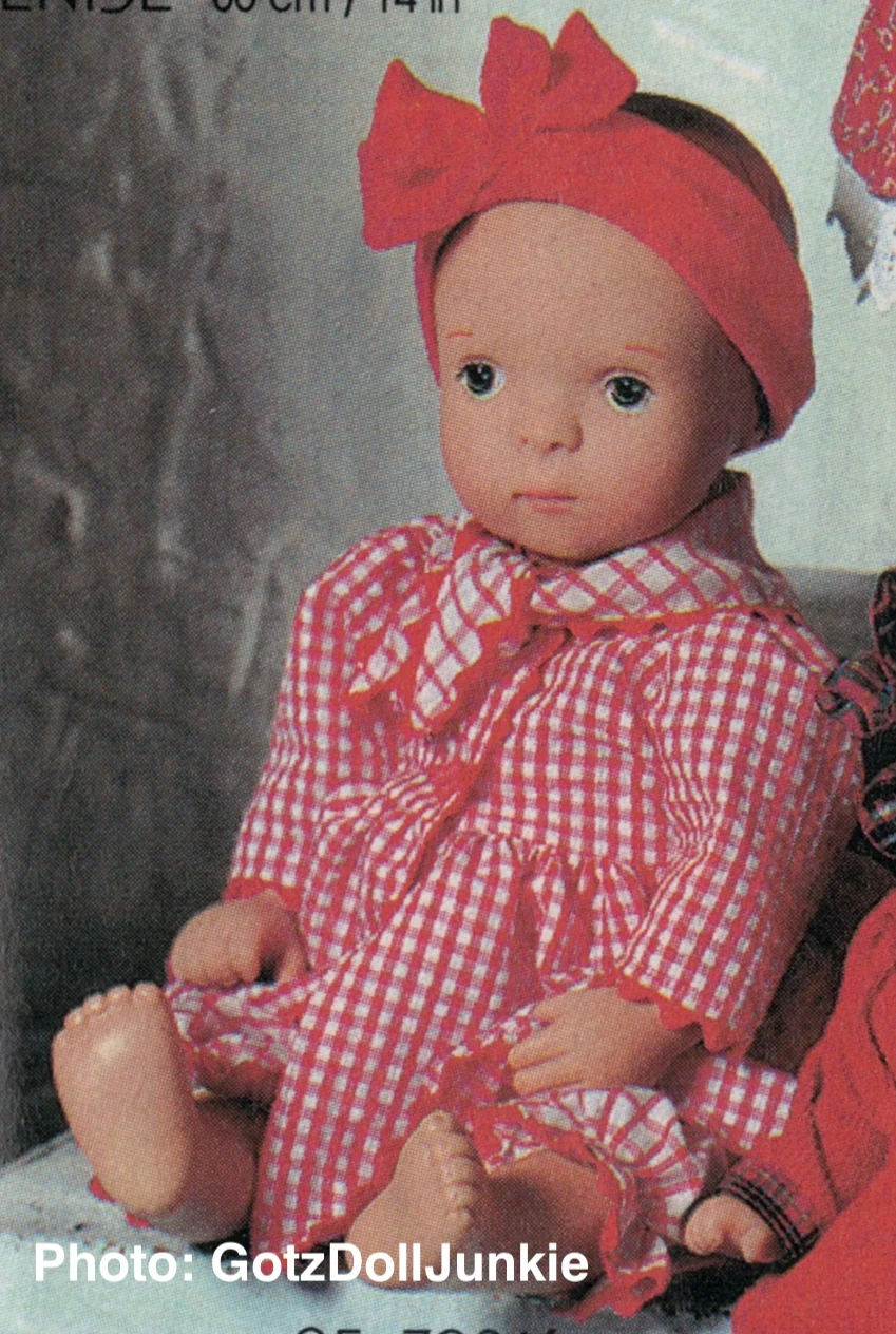 1995 DENISE - Gotz Artist Baby Doll Designed by SYLVIA NATTERER - 95 ...