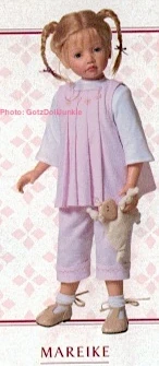 2002 MAREIKE - Gotz Artist Doll Designed by JOKE GROBBEN - 02 02332 ...