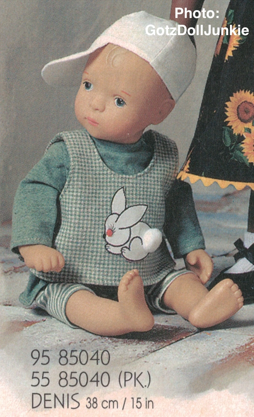 1995 DENIS - Gotz Artist Baby Doll Designed by SYLVIA NATTERER - 95 ...