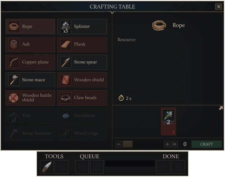 Crafting | Force of Nature 2 Wiki | Fandom