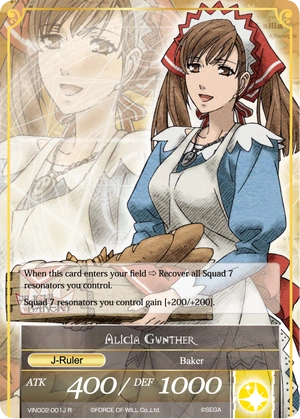 Alicia Gunther | Force of Will TCG Wiki | Fandom