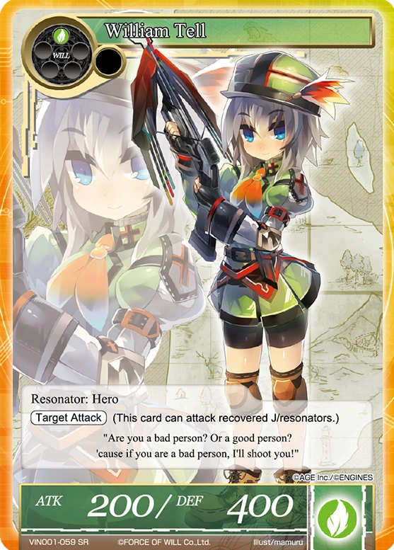 William Tell | Force of Will TCG Wiki | Fandom