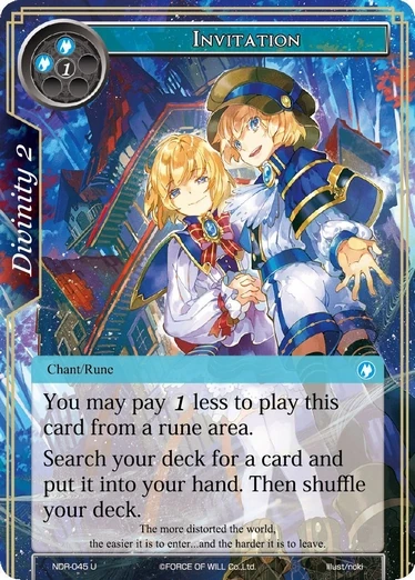Invitation | Force of Will TCG Wiki | Fandom