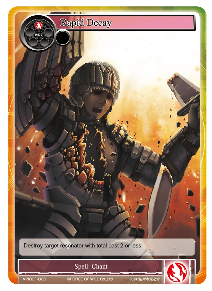 Rapid Decay | Force of Will TCG Wiki | Fandom