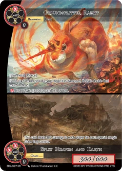 Groundsplitter Rabbit | Force of Will TCG Wiki | Fandom