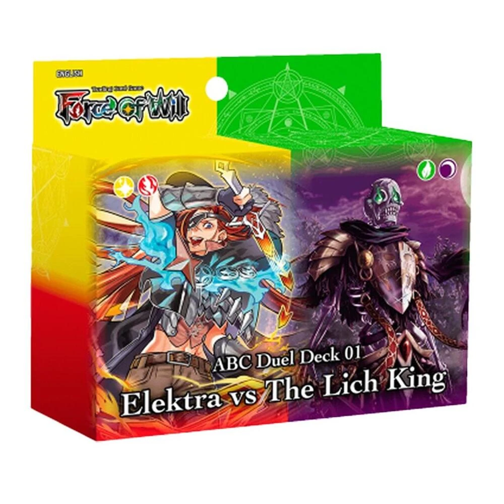 ABC Duel Deck 01 Elektra Vs. The Lich King | Force of Will TCG Wiki ...