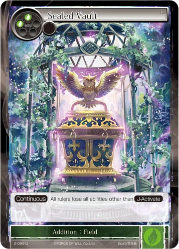 Sealed Vault | Force of Will TCG Wiki | Fandom
