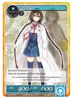 Paracelsus | Force of Will TCG Wiki | Fandom
