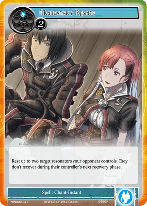 Momentary Respite | Force of Will TCG Wiki | Fandom