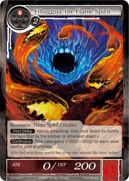 Flame Spirit | Force of Will TCG Wiki | Fandom