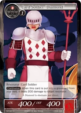 Card Soldier | Force of Will TCG Wiki | Fandom
