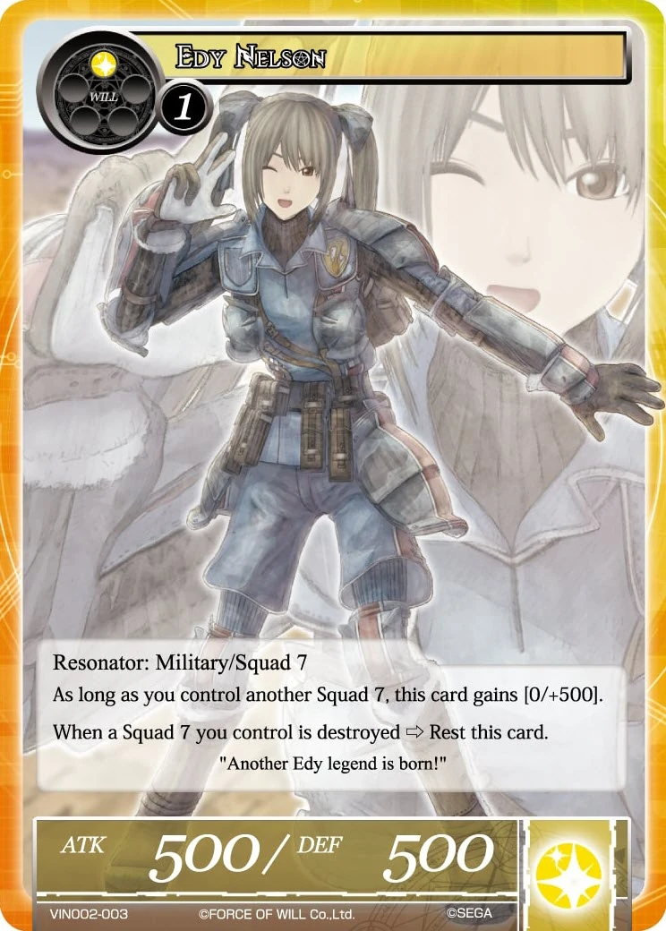 Edy Nelson | Force of Will TCG Wiki | Fandom