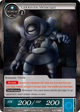 Clockwork Messenger | Force of Will TCG Wiki | Fandom