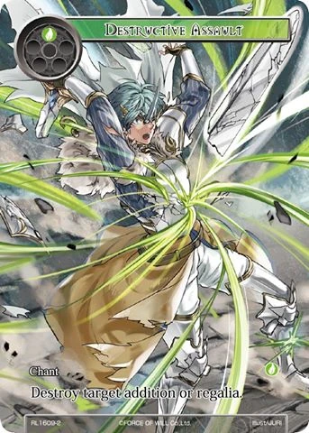 Destructive Assault | Force of Will TCG Wiki | Fandom